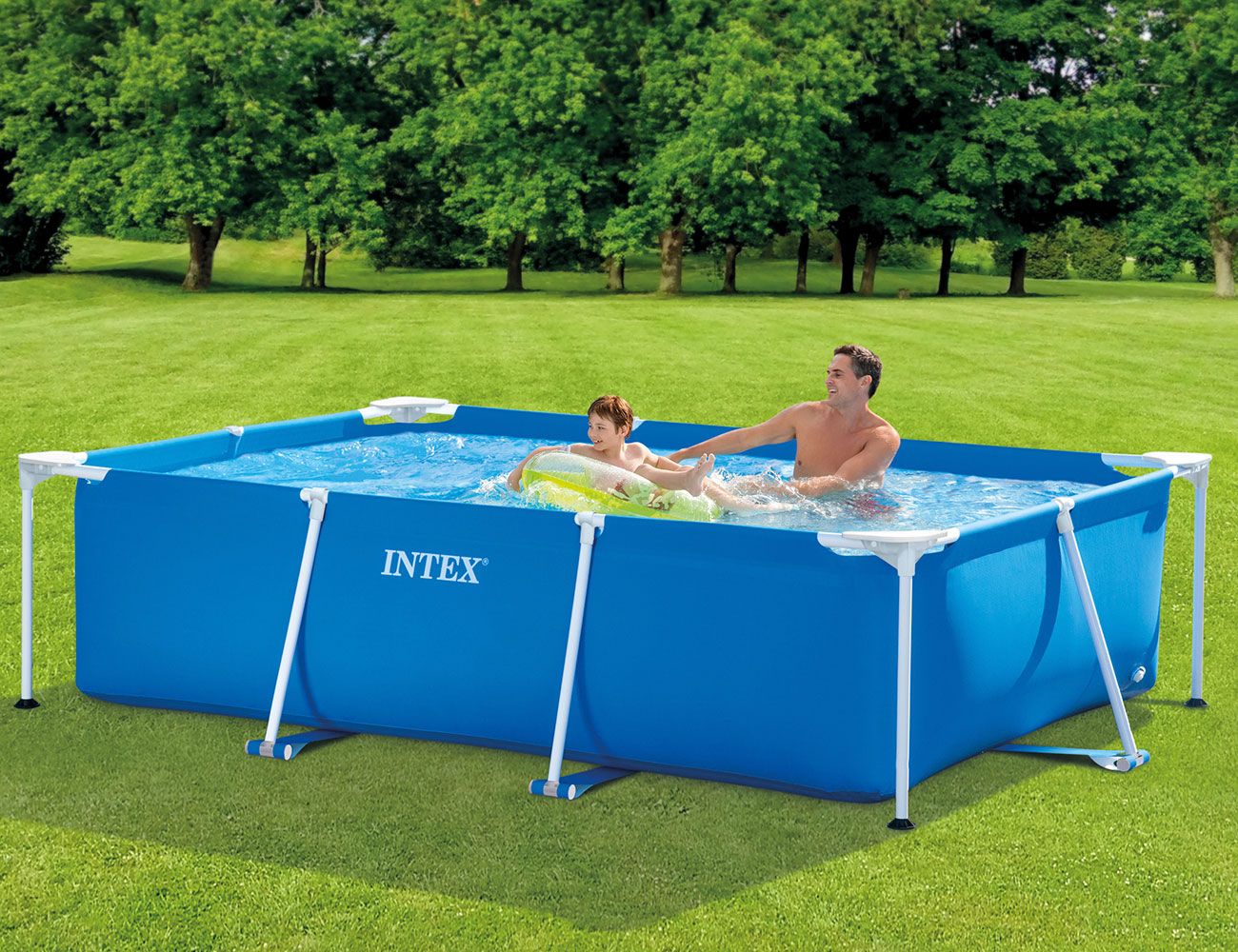  28271 Intex Rectangular Frame Pool 260 160 65 